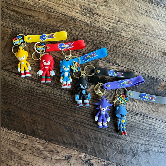 sonic | Other | 2 Pack Sonic The Hedgehog Keychains | Poshmark